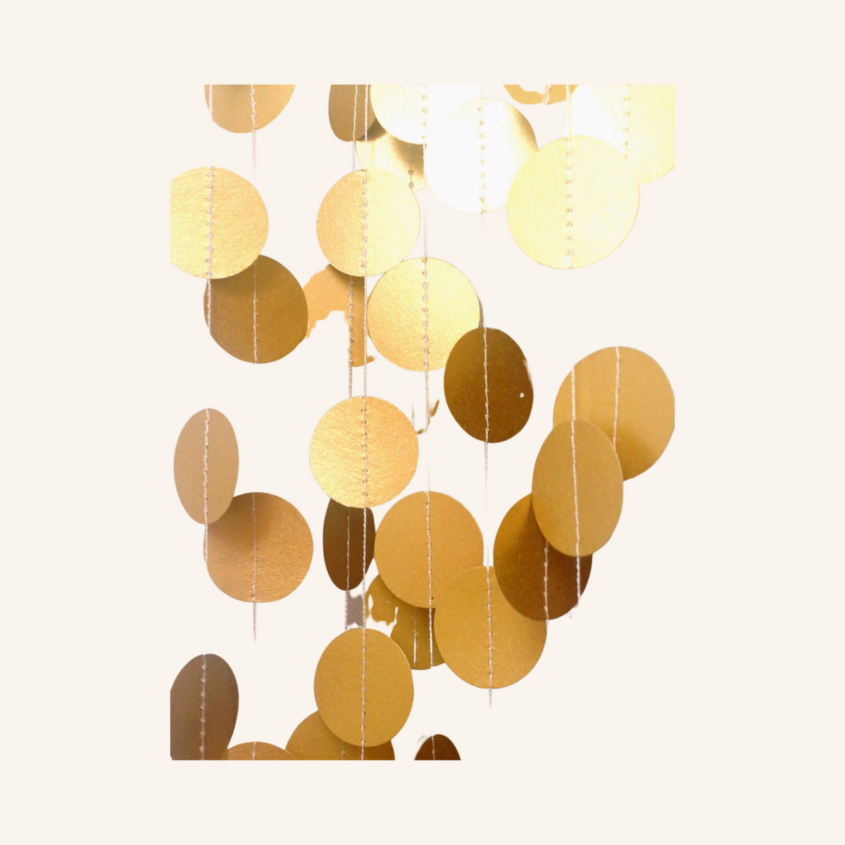 Gold String Circles – kadeema